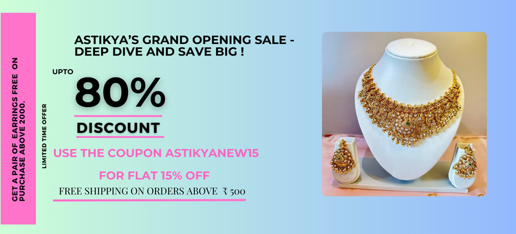 Astikya - Celebrity inspired Jewellery